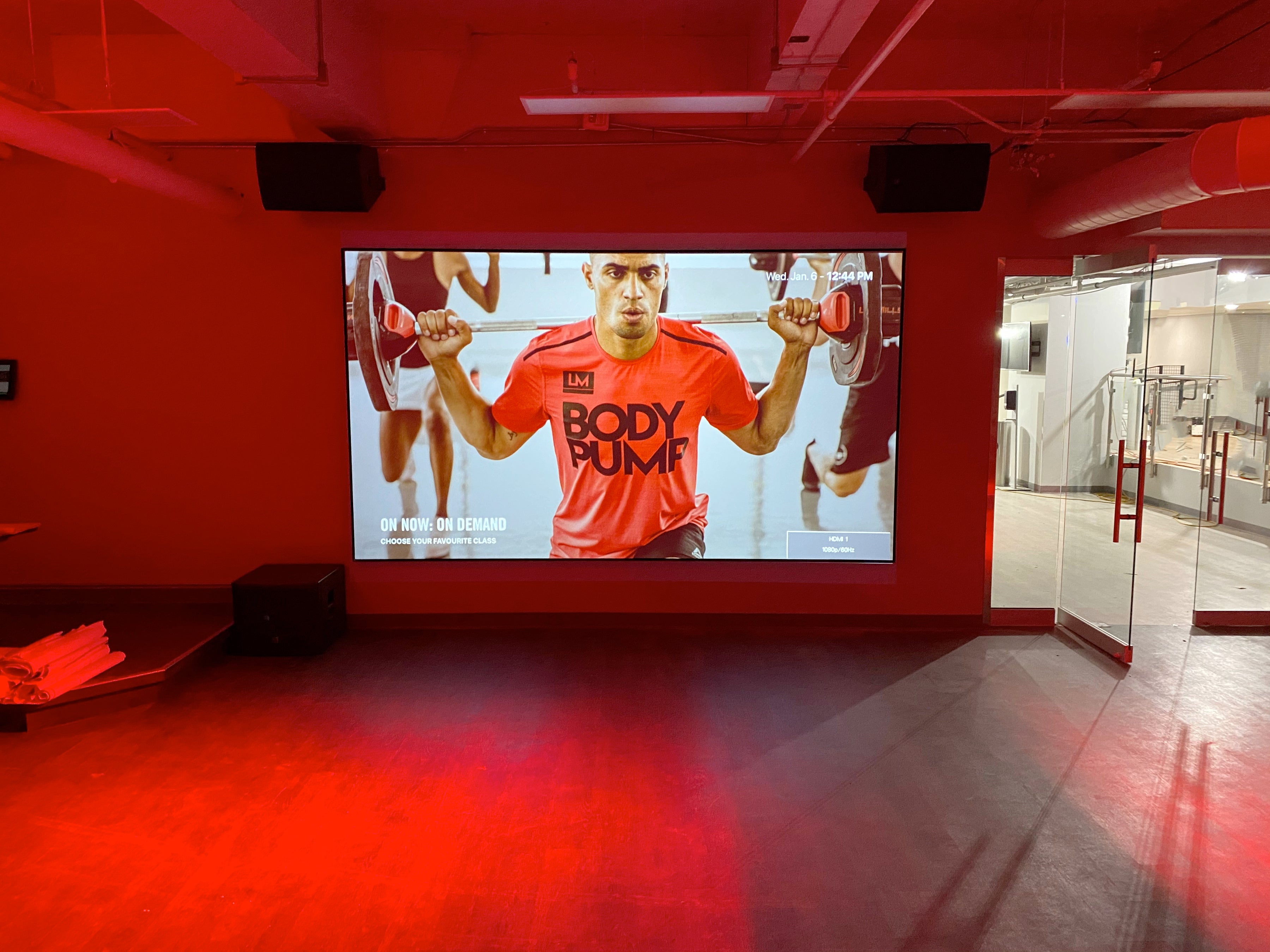 The Best Projectors and Screens for Cycle and Fitness Studios — AV Now ...