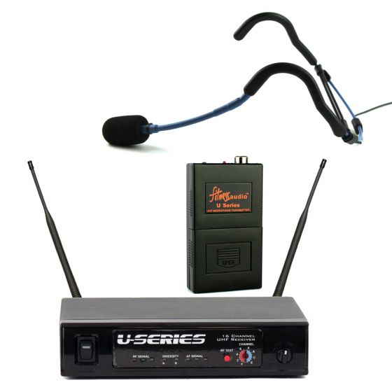 Wireless Microphone Systems with Bodypack Transmitters for Fitness — AV ...
