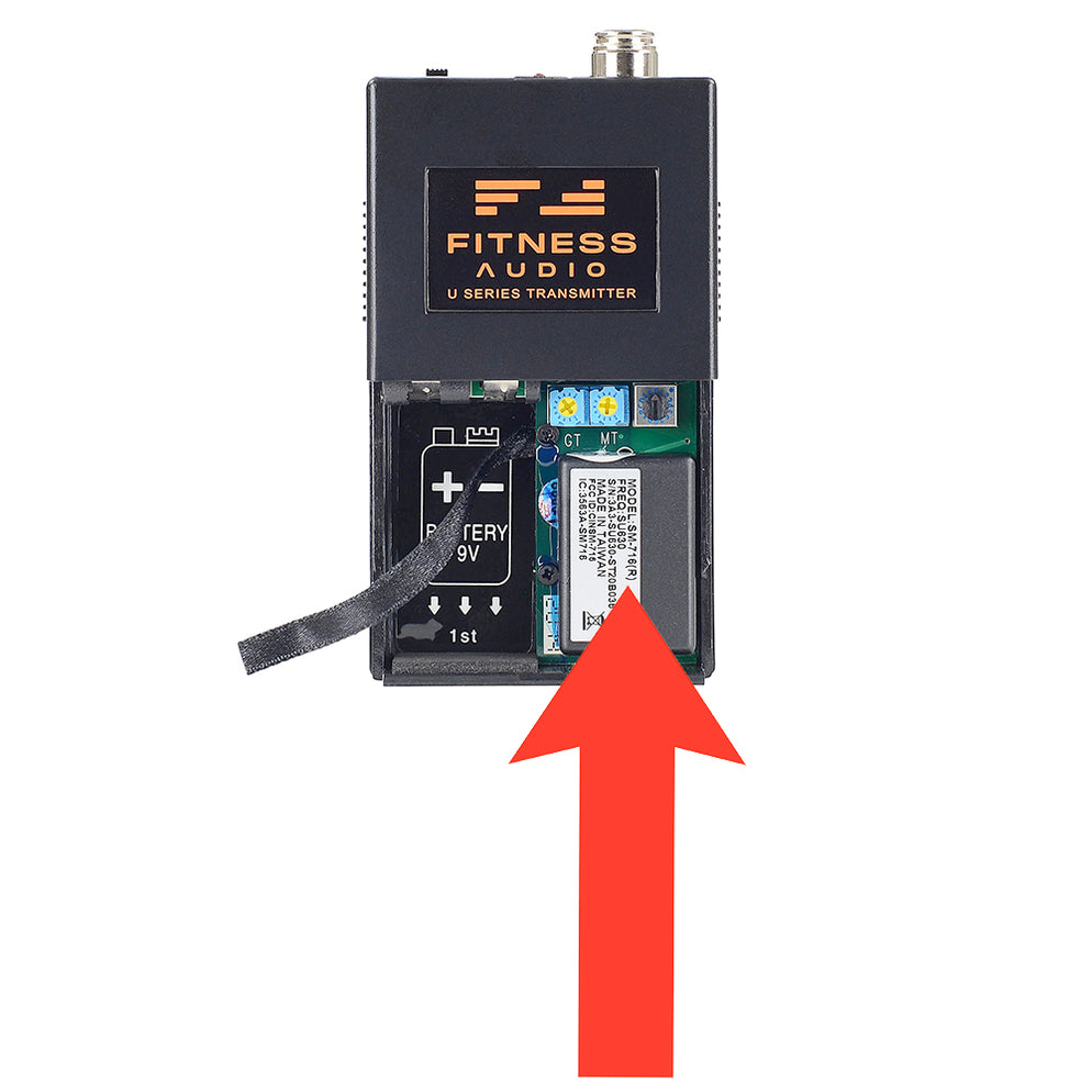 Aeromic Headset plus Fitness Audio UHF Wireless Transmitter Pack — AV ...