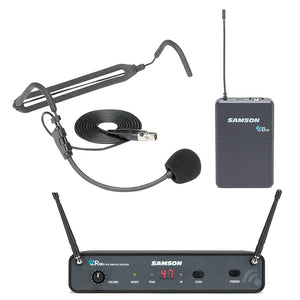 Samson Concert (CB88/CR88x) Wireless Headset System with HS5 Headset ...