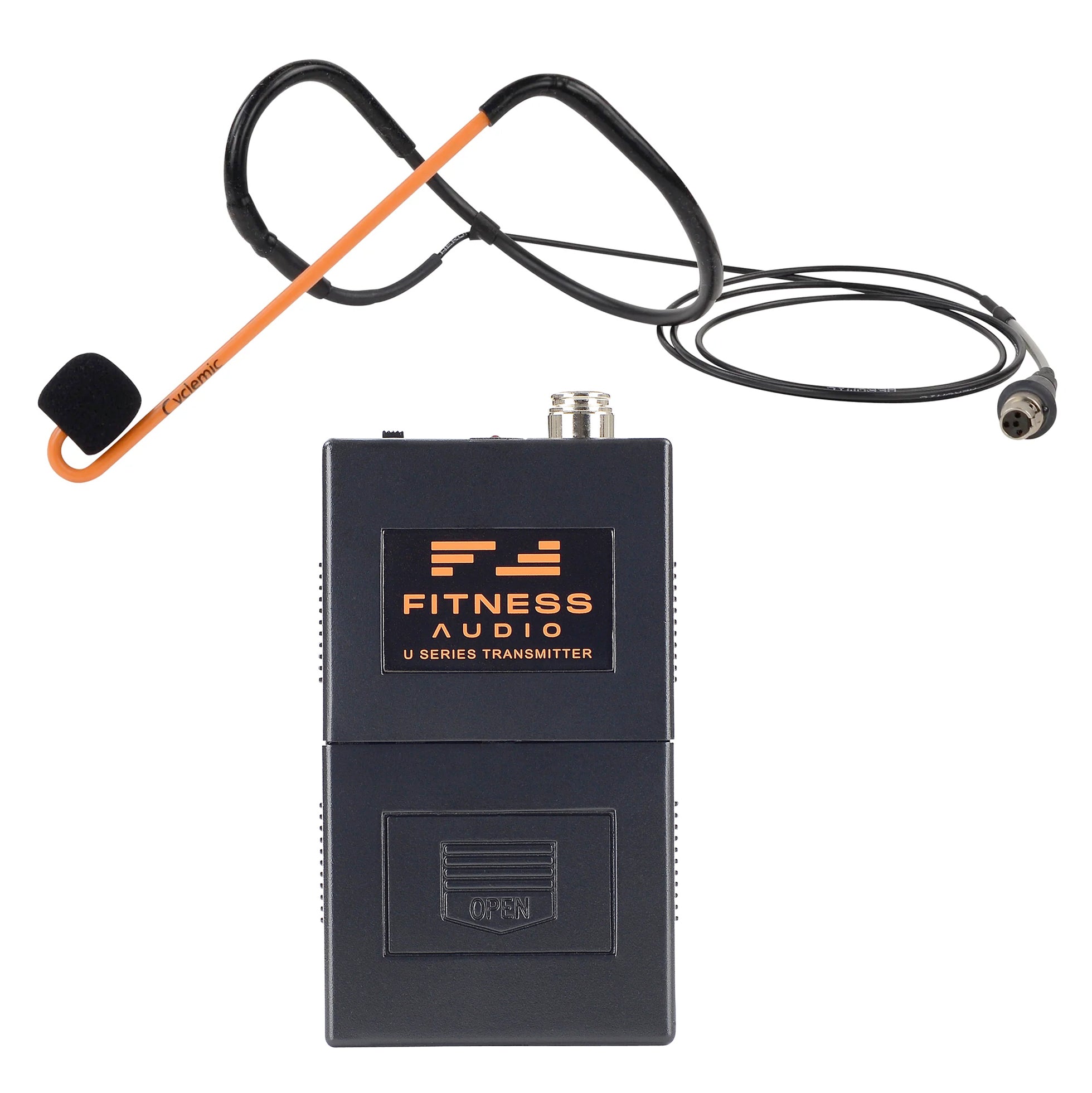 Aeromic Headset plus Fitness Audio UHF Wireless Transmitter Pack — AV ...