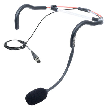 Extra Long 1/2-Inch Longer Boom E-mic Fitness Rated Headset Microphone ...
