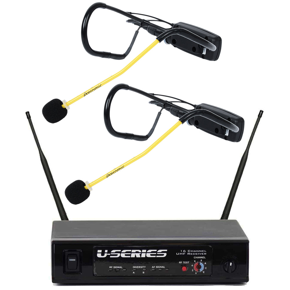 Fitness Audio MTU8 Mini-Tx Aeromic Wireless Mic System No Bodypack — AV ...