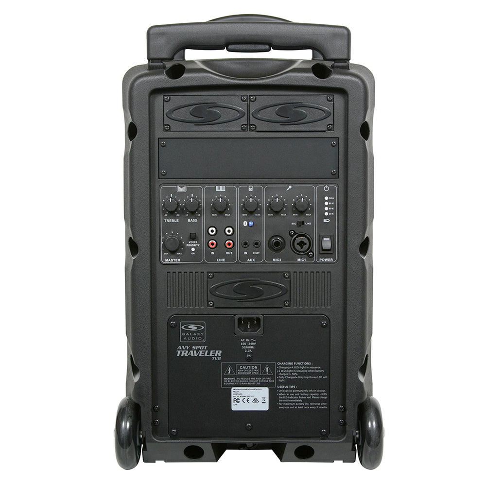 Portable PA Sound Systems Battery Powered Speakers — AV Now Fitness Sound