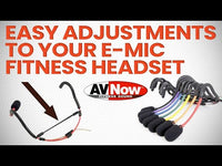 Aeromic Headset Microphone & Fitness Audio UHF Bodypack Transmitter ...