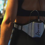 Aeromic Silver Glitter Microphone Pouch for Fitness Instructors — AV ...