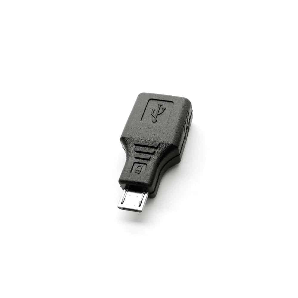 USB A Female to USB Micro B Male Adapter — AV Now Fitness Sound