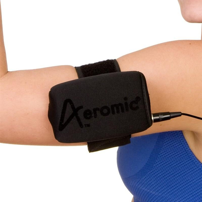 Black Aeromic SP-2AB Arm Band Fitness Pouch for Microphone Transmitter ...