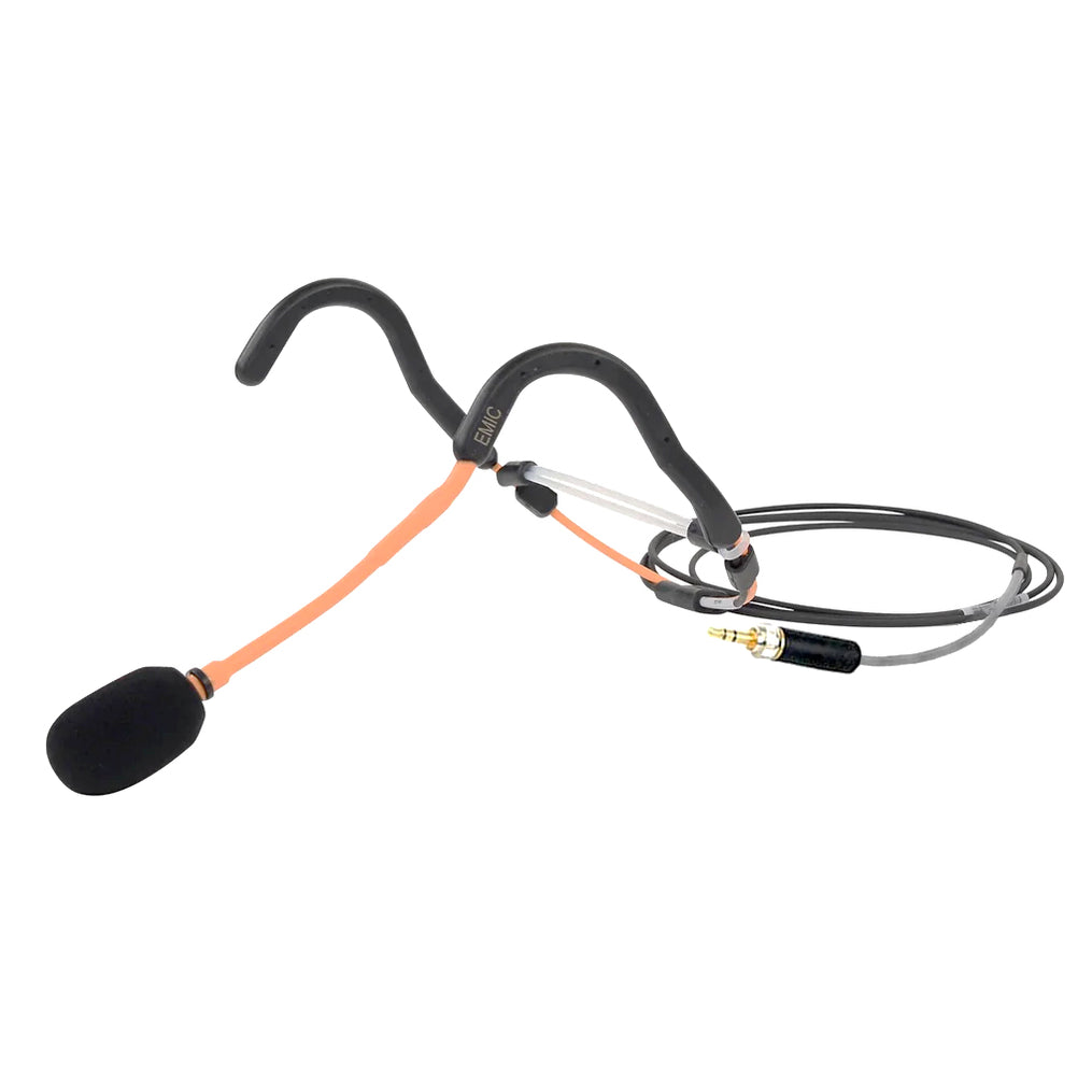 E-mic Fitness Rated Headset Microphone for Group Excercise Instructors ...