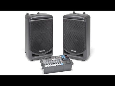 Samson XP1000 Portable PA Speaker for Fitness Centers — AV Now Fitness ...