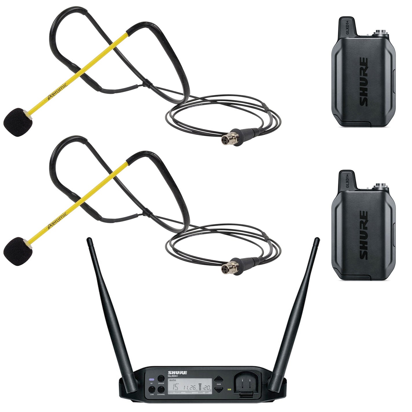 Wireless Microphone Systems with Bodypack Transmitters for Fitness — AV ...