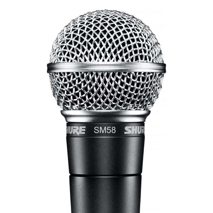 Shure SM58-LC Handheld Microphone — AV Now Fitness Sound